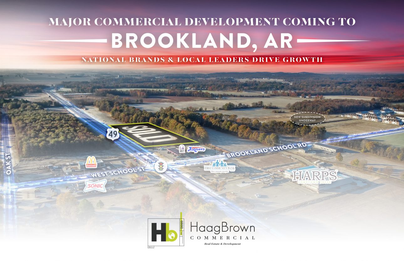 Major Commercial Development Coming to Brookland, AR — National Brands ...